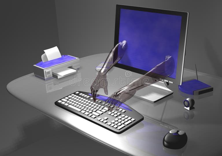 Hacker Typing Stock Illustrations – 6,313 Hacker Typing Stock ...