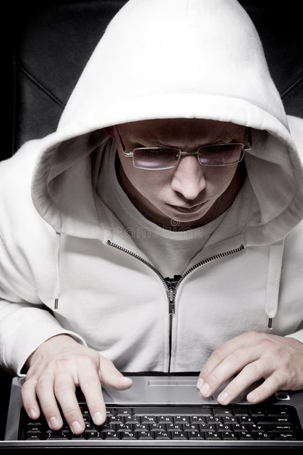 Hacker stock photo. Image of battery, dark, criminal - 18561914