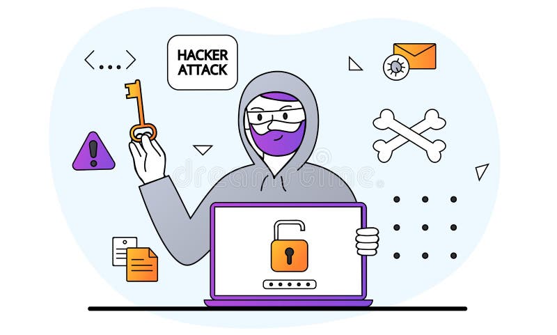 Cyber Crime Doodle Stock Illustrations – 157 Cyber Crime Doodle Stock ...