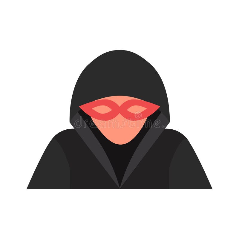 Hacker Anonymous Avatar Composition Stock Vector - Illustration of ...