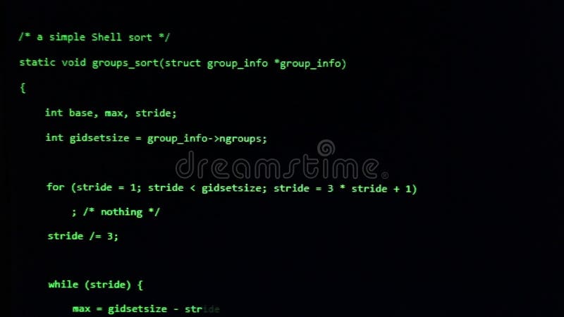 Hacker Attack Detected On The Screen Screen Was Set Up Computer With Code Programs Hacking