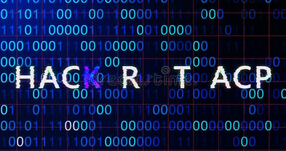Hacker Attack System Hacked Computer Glitch Virus Inter System Hacking ...