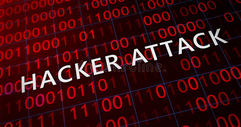 Hacker Attack System Hacked Computer Glitch Virus Inter System Hacking ...