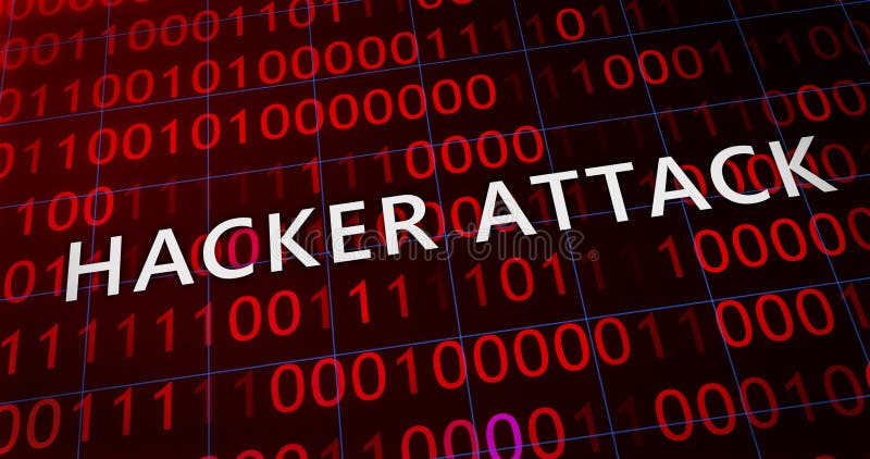 Hacker Attack System Hacked Computer Glitch Virus Inter System Hacking Concept. Stock ...