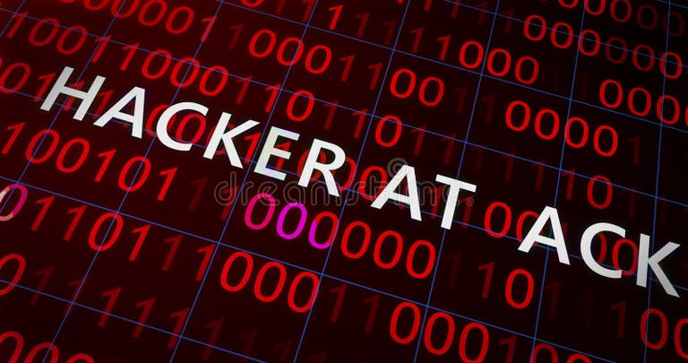 Hacker Attack System Hacked Computer Glitch Virus Inter System Hacking ...