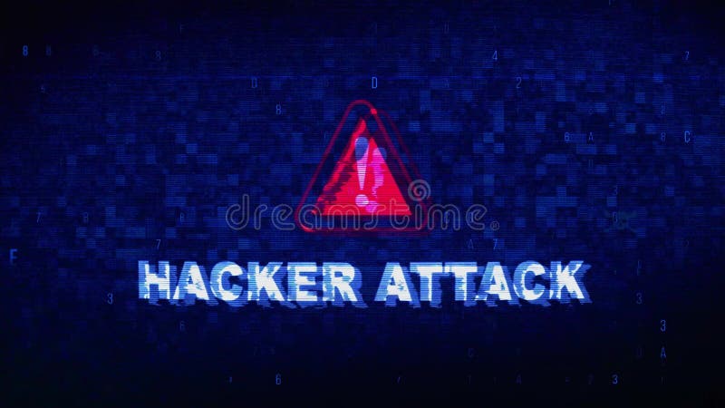 Digital Hacker Program Coding Cyber Screen Futuristic Hacking Codes Loop Background Stock