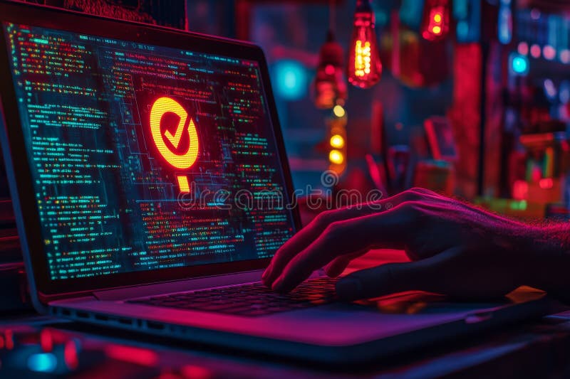 Hacker Attack Warning, System Malfunction, or Security Breach Detected ...