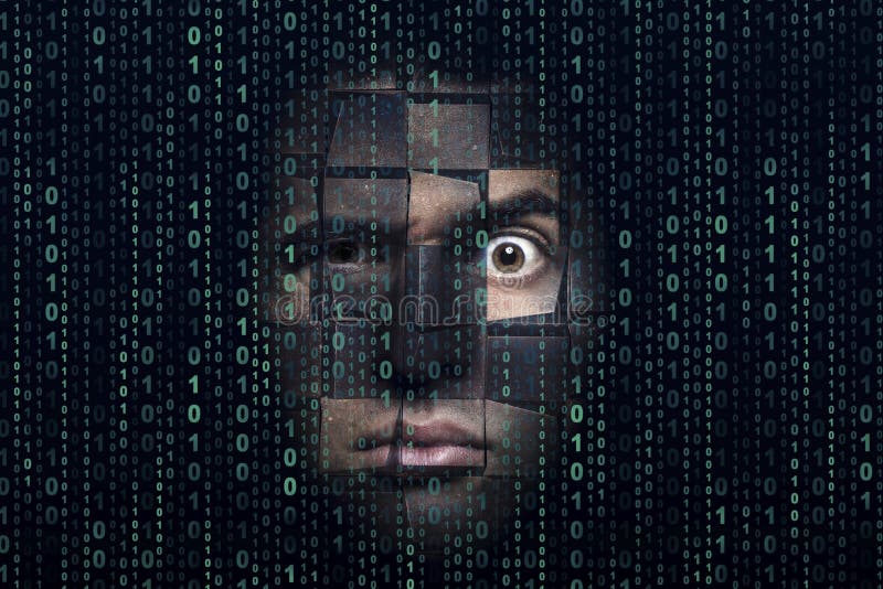 Hacker And Binary Code Stock Image Image Of Program 134627309 1464