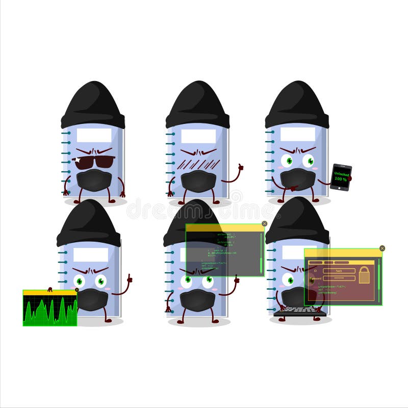 Hacker in a Blue Hoody Standing in Front of a Code Background. Neural ...