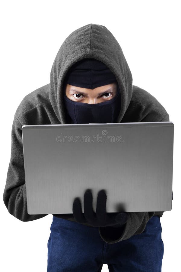 Hacker Breaching Computer Security Stock Photo - Image of abstract ...
