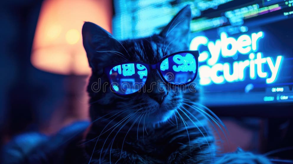 Hacker Cat Stock Illustrations – 408 Hacker Cat Stock Illustrations ...