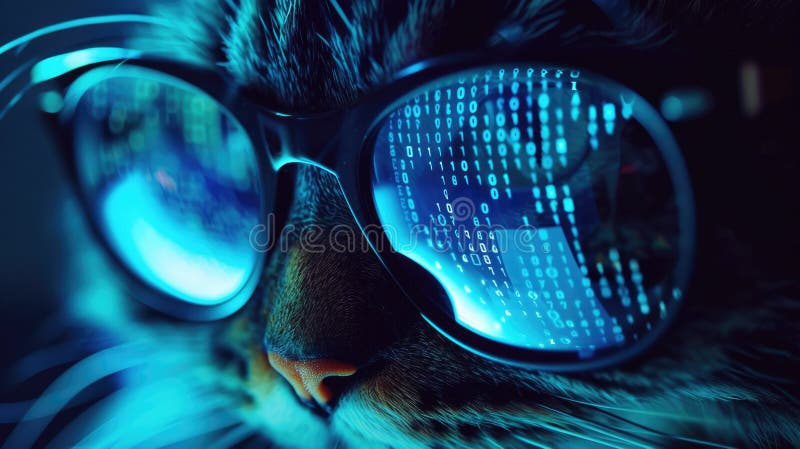 Hacker Cat Stock Illustrations – 315 Hacker Cat Stock Illustrations ...