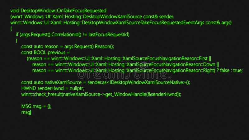 Hacker Code Running Down A Computer Screen Terminal Stock Video Video Of Network Hacker