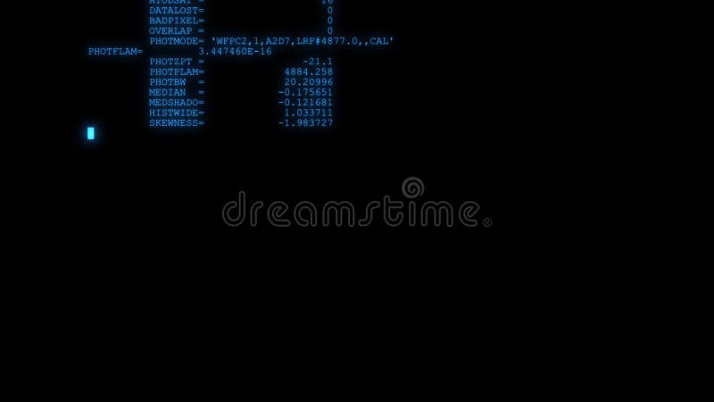 Hacker Code Running Down a Computer Screen Terminal Stock Video - Video of datum, coding: 211459023