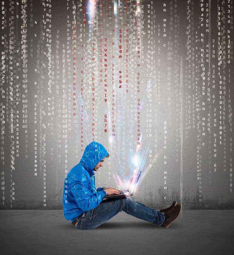 Hacker stock image. Image of developer, crack, programmer - 40788377