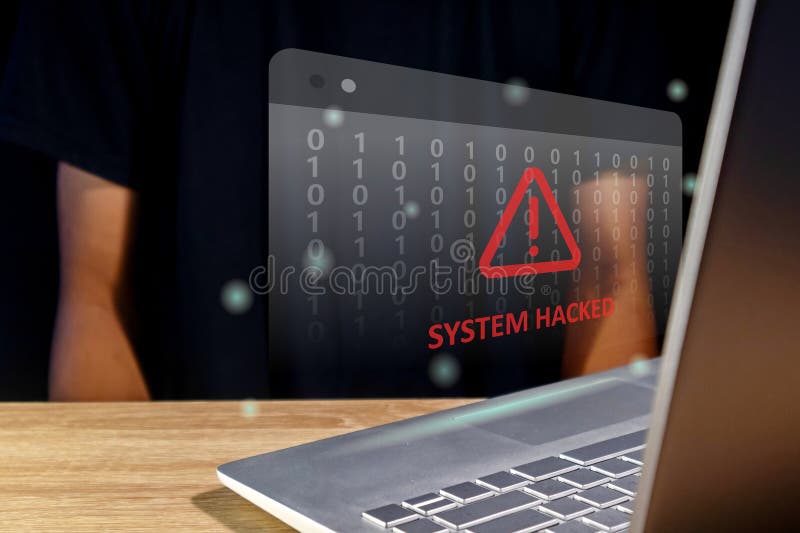 Hacker or Cyber Criminal with Laptop Stealing User Personal Data ... Hacker or Cyber Criminal with Laptop Stealing User Personal Data ...