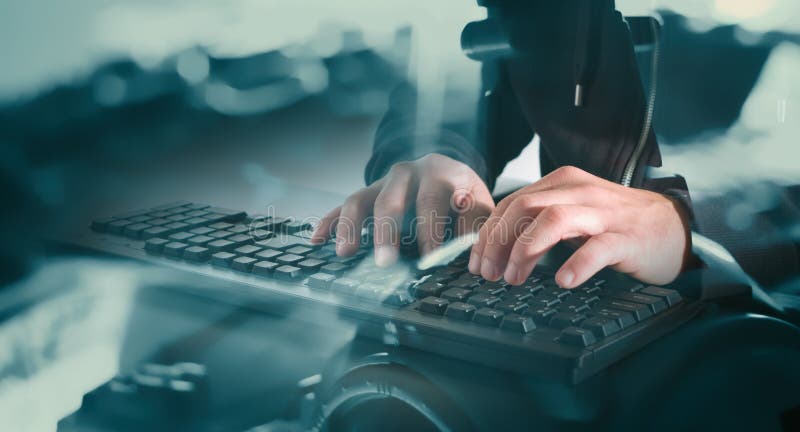 Hacker Cybercrime Futuristic Conception Stock Photo - Image of cybercrime, hacking: 73046454