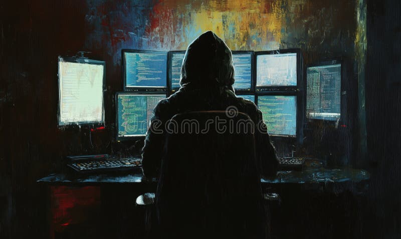 103 Hacker Dark Room Multiple Monitors Stock Photos - Free & Royalty-Free Stock Photos from ...