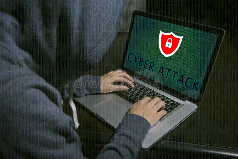 Hacker in Darkness the Access To Steal Information and Infect Stock ...