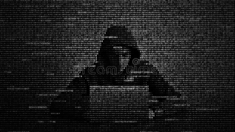 Hacker In Data Security Concept Hacker Using Laptop Hacking The