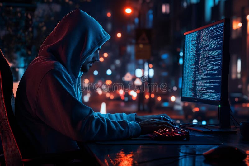 Hacker at Desk a Deep Dive into the Intriguing World of Cyber ...
