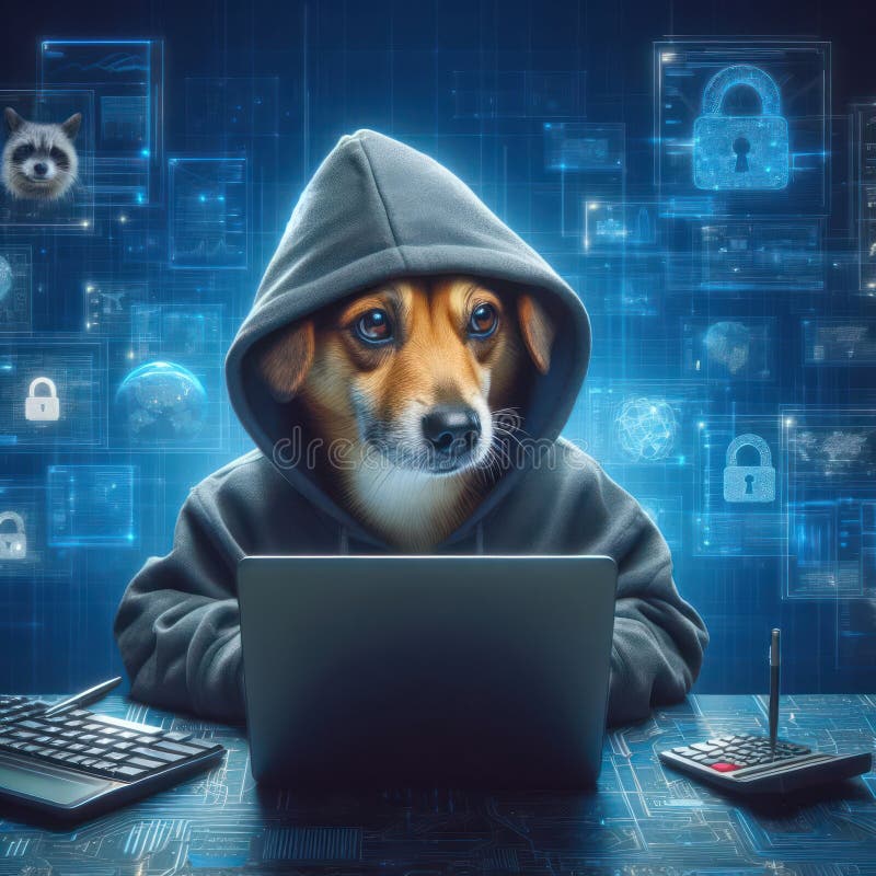 Hacker Dog Stock Illustrations – 272 Hacker Dog Stock Illustrations ...