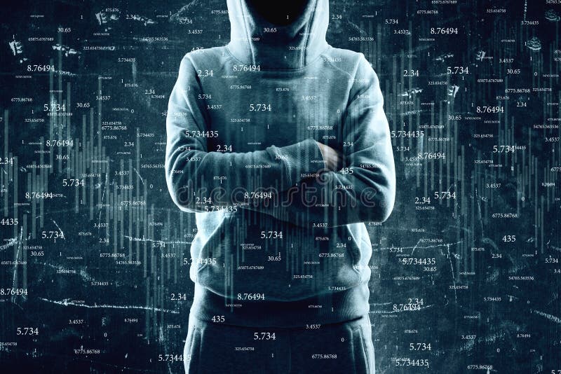 Hacking and Finance Concept Stock Image - Image of binary, digital ...