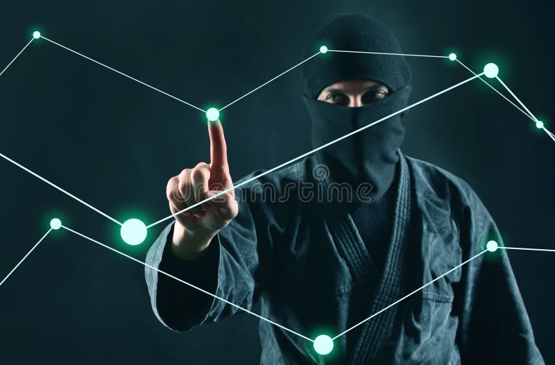 Hacker. Hacking Computer Data Process Stock Photo - Image of security ...