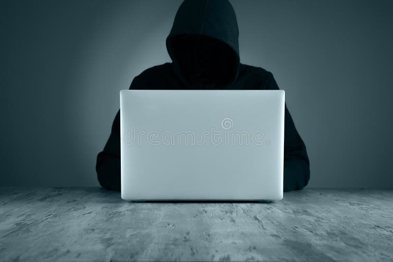 Hacker Hand Computer and Codes. Stock Photo - Image of data, attack ...
