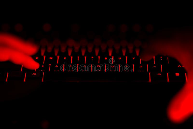 Hacker hands typing stock image. Image of cracker, hack - 68336461