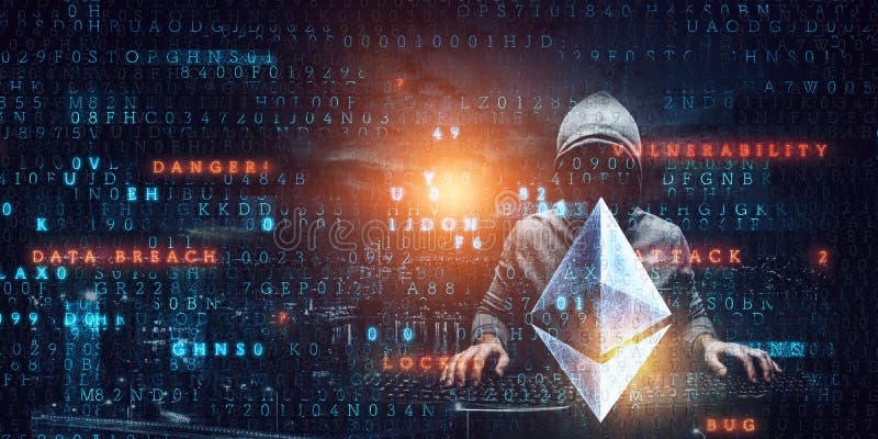 Hacker Hunting for Crypto Currency Editorial Photography - Image of ...