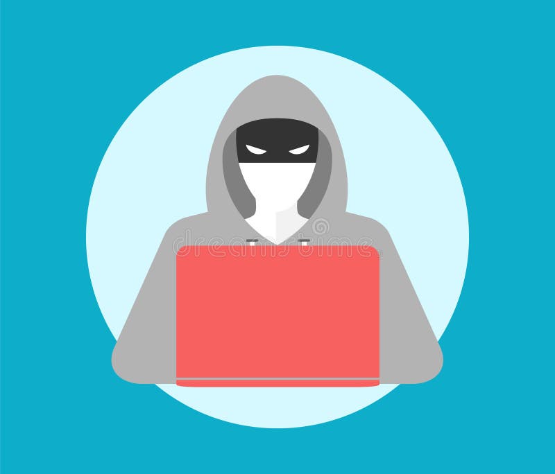 Ransomeware attack stock vector. Illustration of concept - 92787275