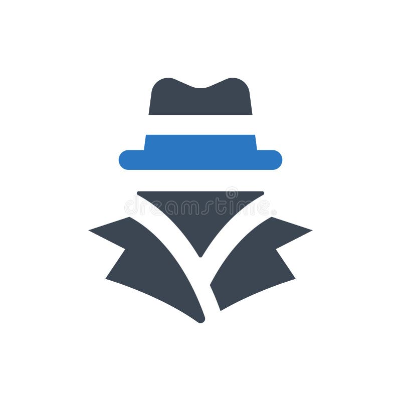 Hacker icon stock vector. Illustration of sign, icon - 224183530