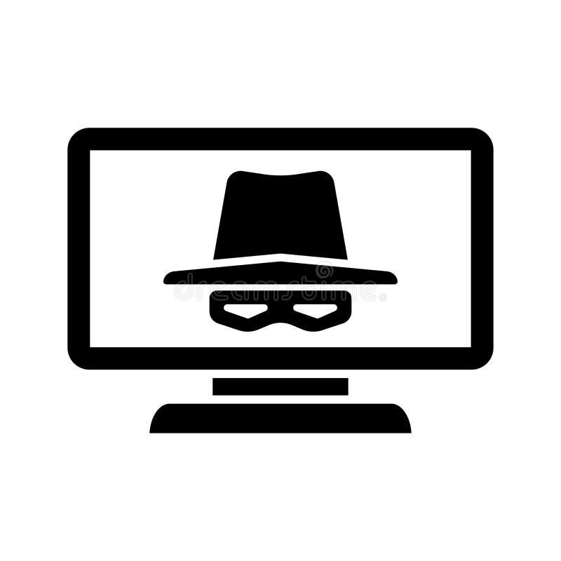 Hacker Icon Vector Design Template Basic RGB Stock Illustration ...