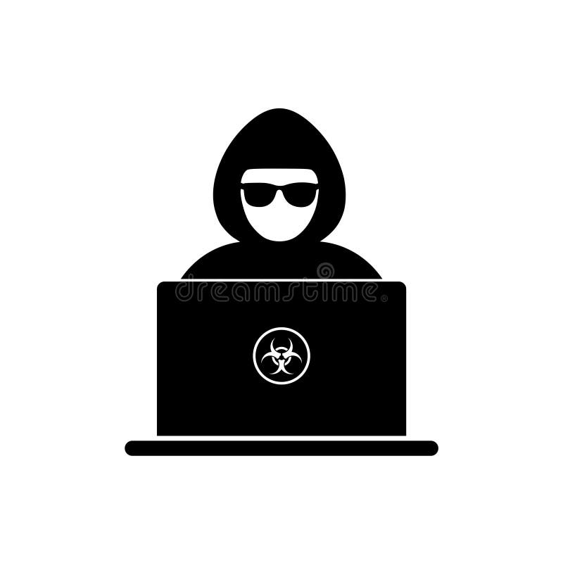 Hacker Logo Design, Cyber Attack Icon Stock Vector - Illustration of ... Hacker Logo Design, Cyber Attack Icon Stock Vector - Illustration of ...