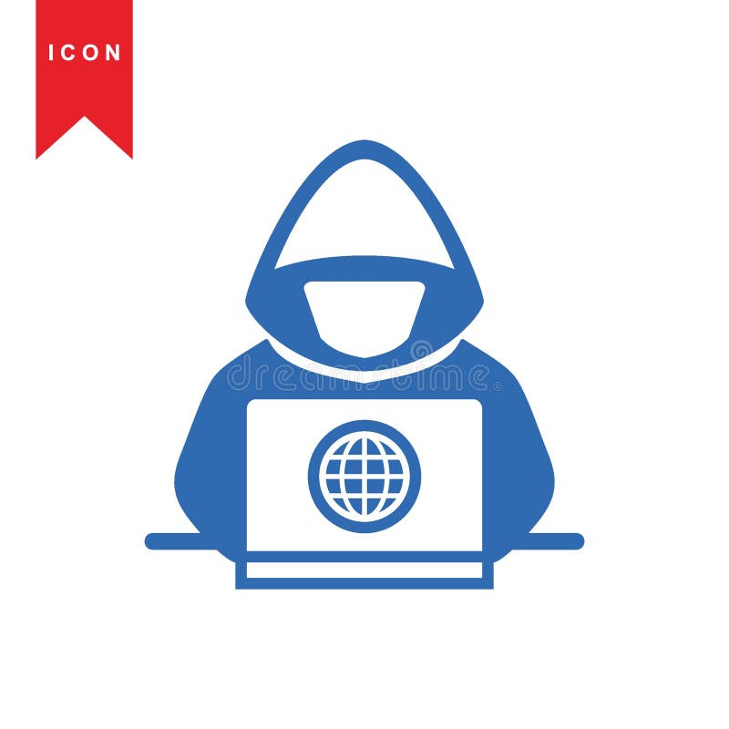 Hacker icons stock illustration. Illustration of data - 146248870