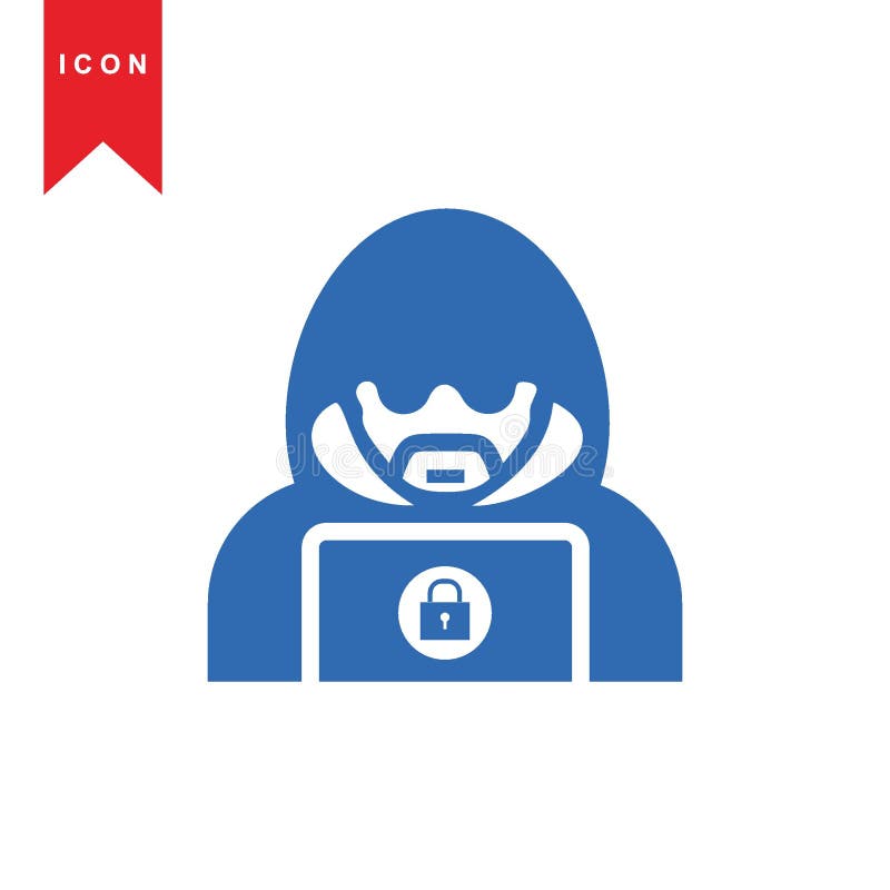 Hacker icons stock vector. Illustration of agent, character - 146249144