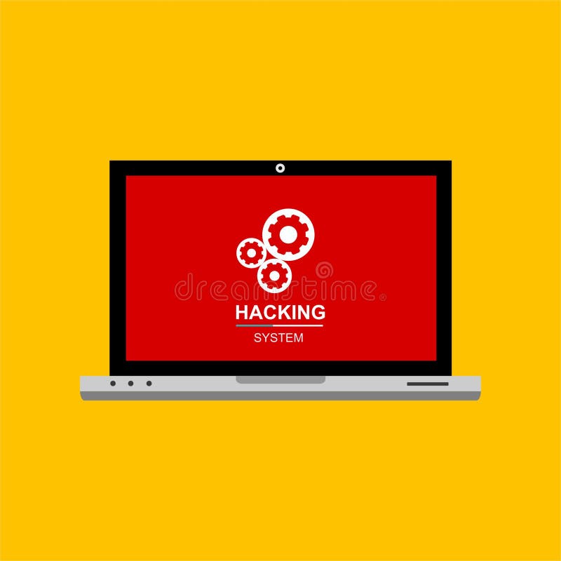 Hacker Internet Computer Security Technology Flat Concept Hacker 6241