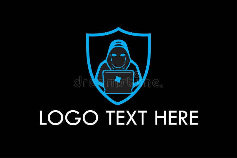 Hacker Company Logo Template Design Stock Vector - Illustration of ...