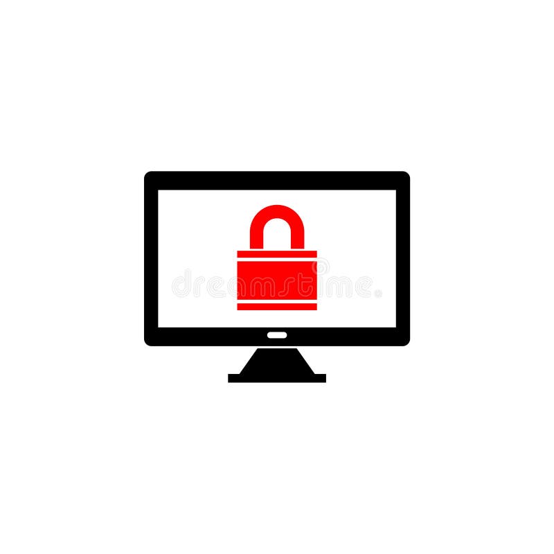 Hacker Logo Design, Cyber Attack Icon Stock Vector - Illustration of ...