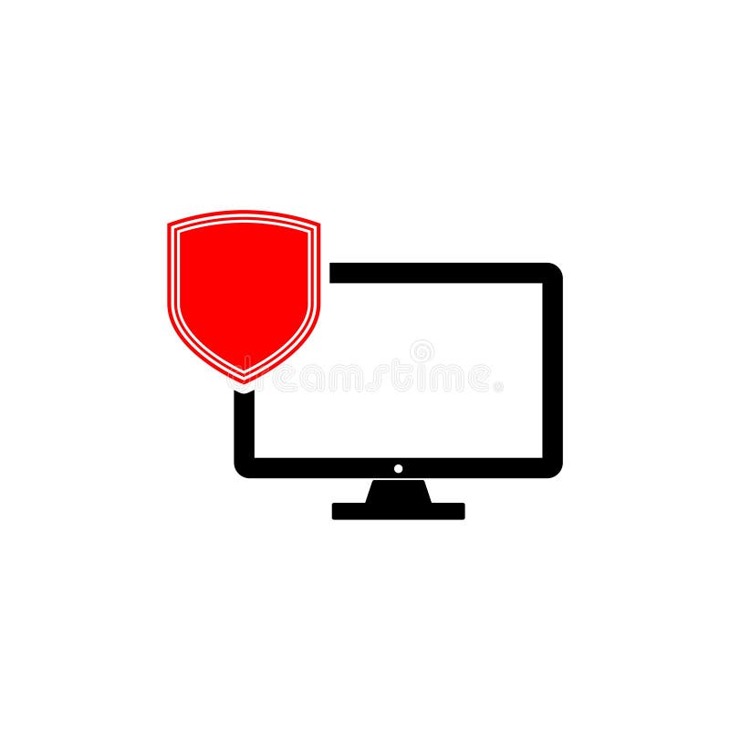 Hacker Logo Design, Cyber Attack Icon Stock Vector - Illustration of ...