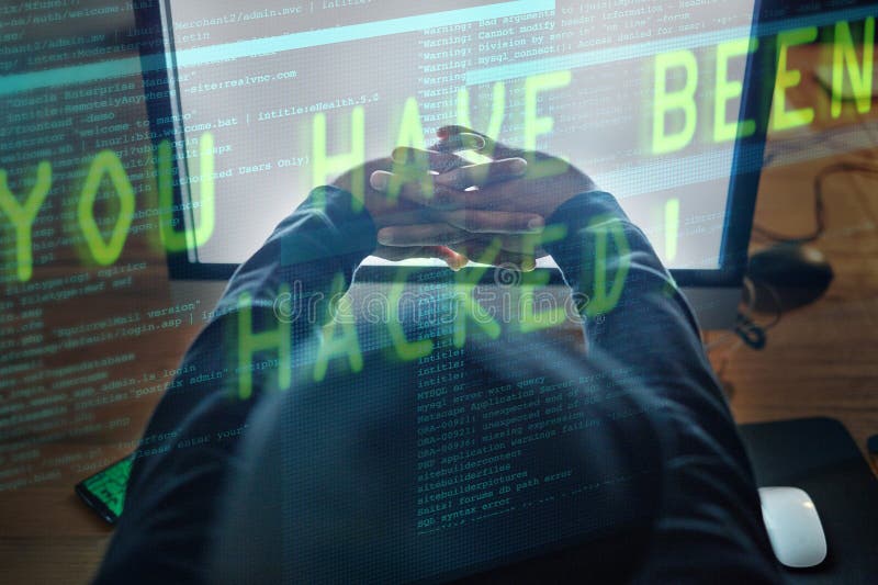 Hacker Man Hands And Computer Screen For Software Hacking Coding Or Programming Success At 2468