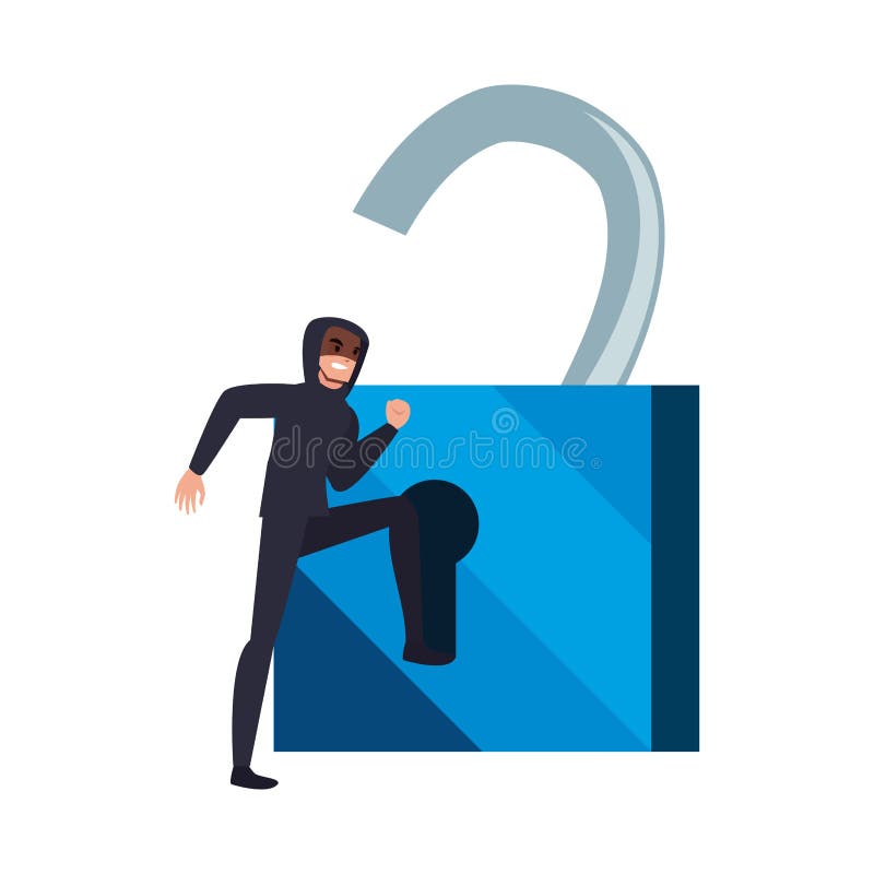 Cybersecurity Data Protection Stock Illustration Illustration Of