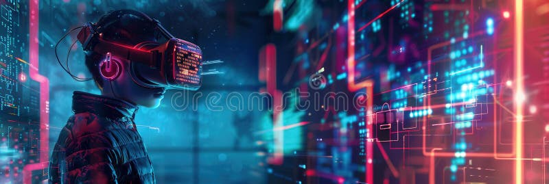 A Hacker Navigates a Virtual Environment of Digital Locks and Codes ...