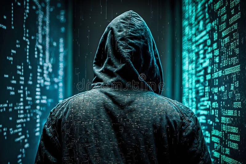 Standing Hacker Stock Illustrations – 708 Standing Hacker Stock ...