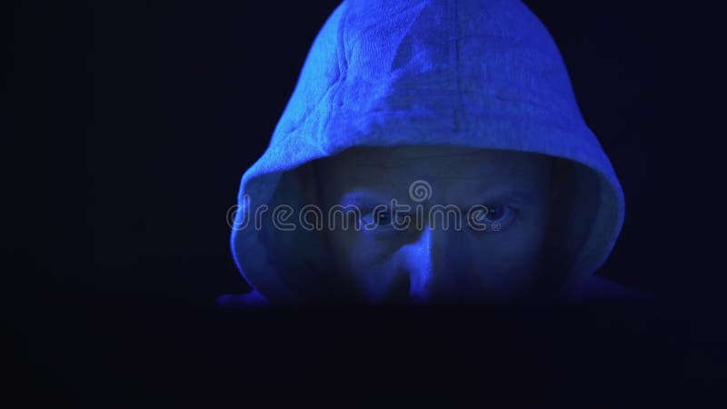 Hacker Controlling Space Module Docking Stock Video - Video of ...