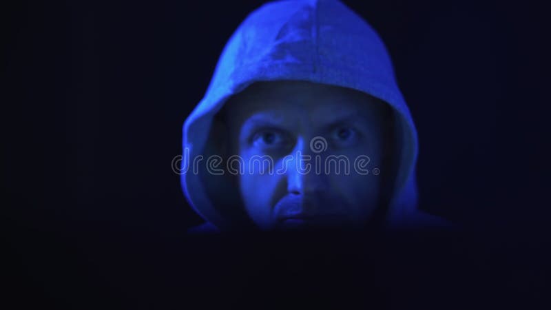 Hacker Controlling Space Module Docking Stock Video - Video of ...