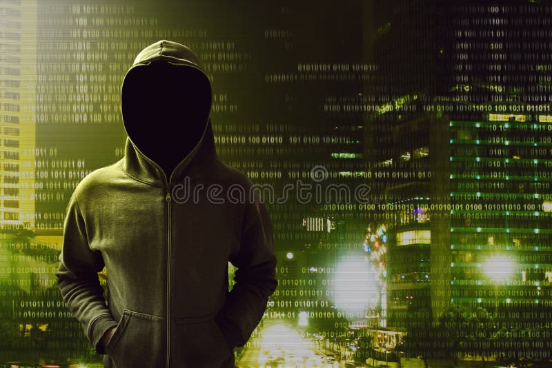 Tela do hacker imagem de stock. Imagem de hackers, preto - 73111601