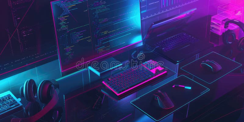 258 Hacker Multiple Monitors Ai Generated Stock Photos - Free & Royalty-Free Stock Photos from ...