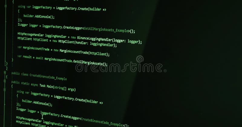 Hacker Scrolls Program Code on Notebook Computer, Cyber Security Concept Stock Video - Video of ...